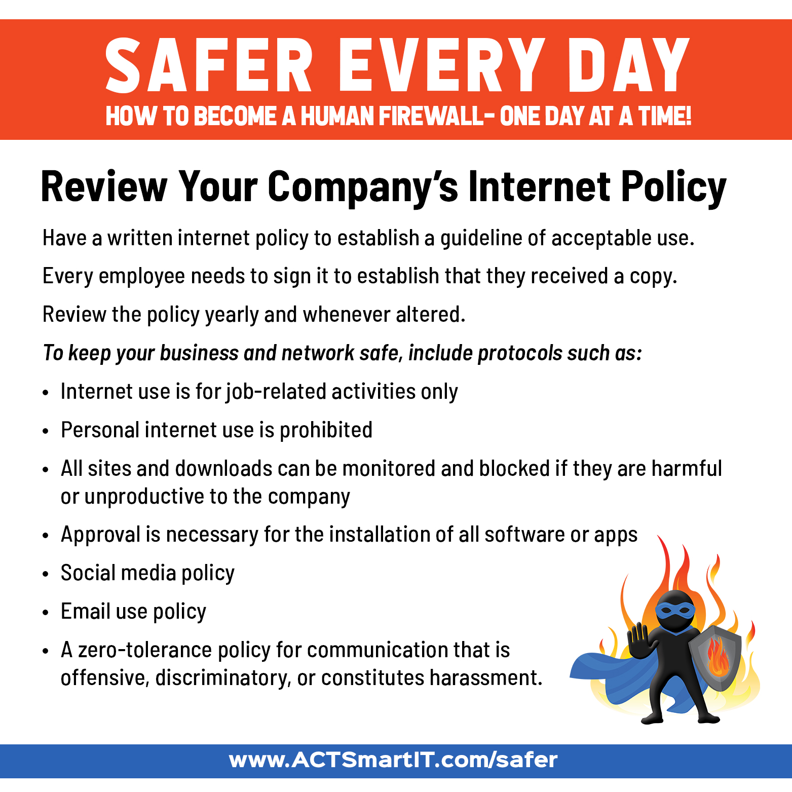 Review Your Company’s Internet Policy | ACTSmart IT