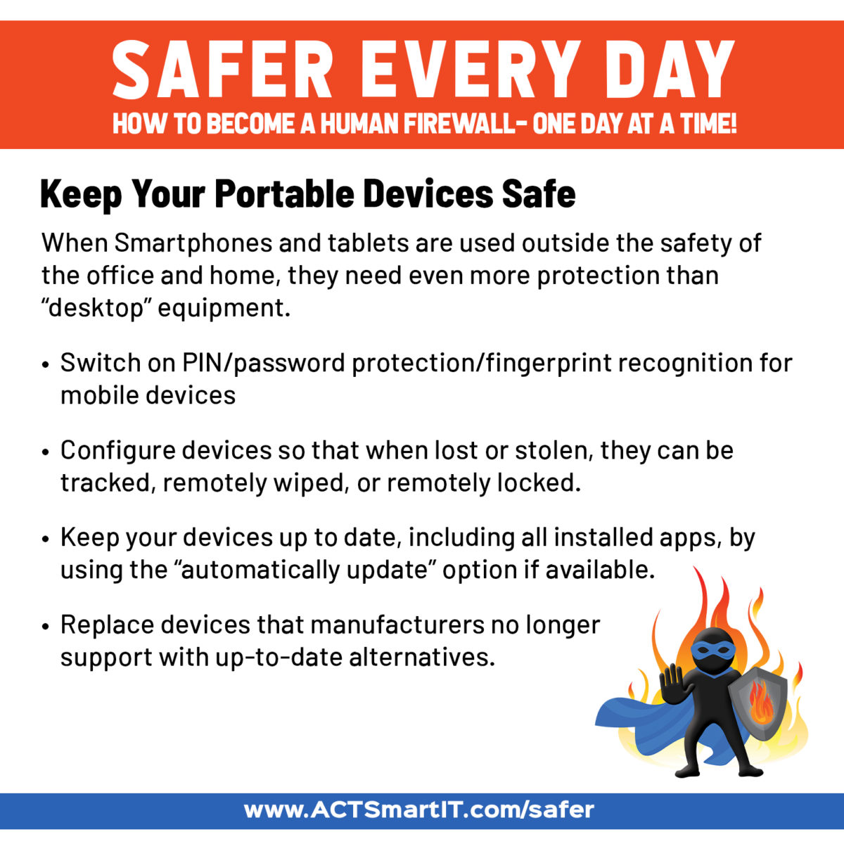 Keep Your Portable Devices Safe | ACTSmart IT