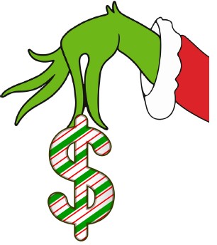 GrinchCandyCaneMoney | ACTSmart IT